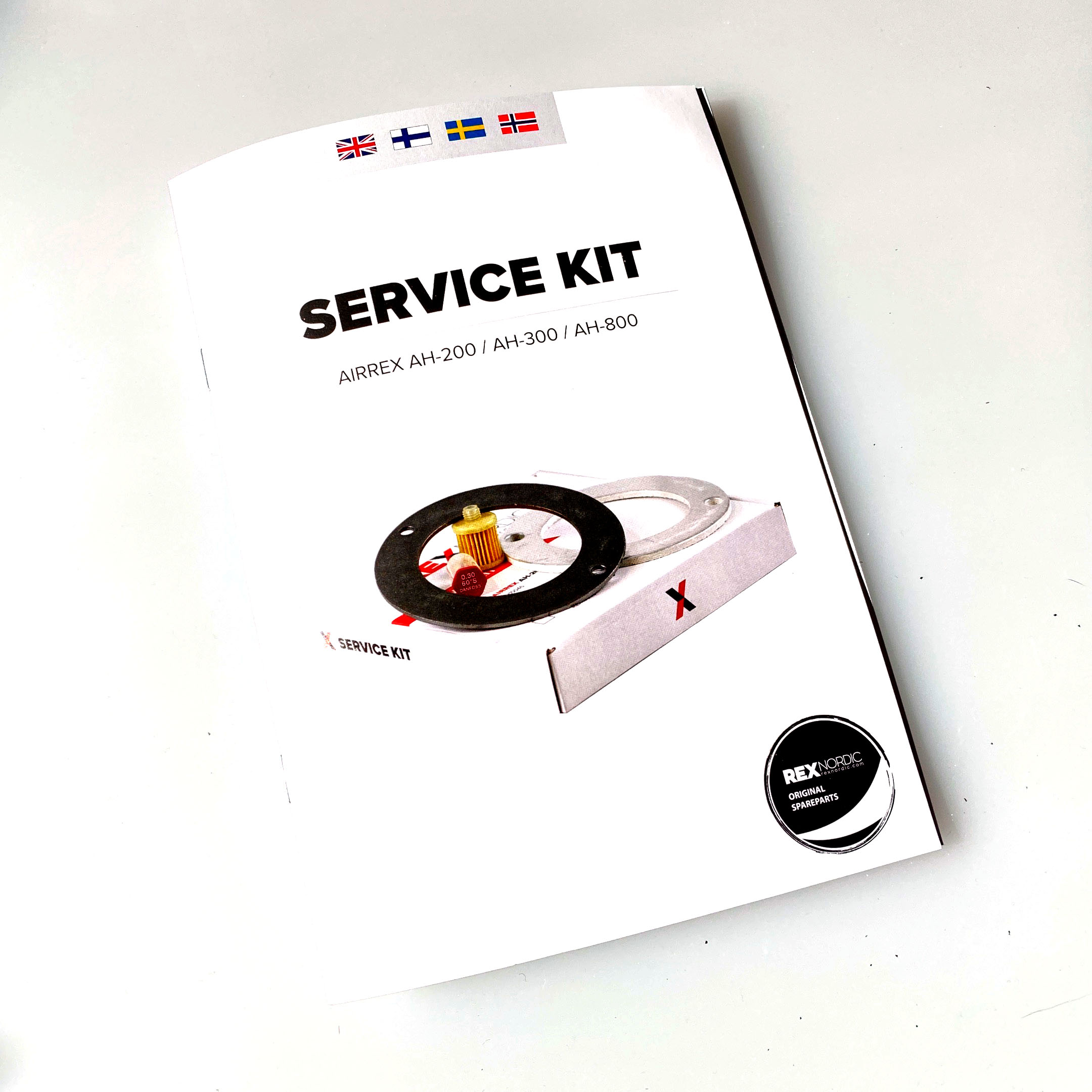 Service kit (AIRREX AH-200 / AH-300) - Rex Nordic UK Ltd